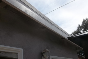 Wooden Fascia Board Repairs, Eave Installations & House Trim Painted