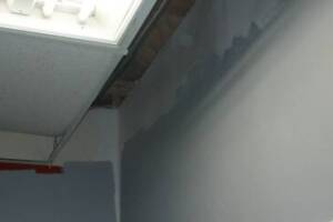 Beverly Hills Drop Ceiling Tile Installed & T Bar Grid Repaired