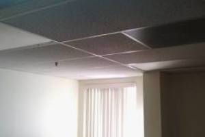 Drop Ceiling Tile Installs, T Bar Ceiling Grid Repairs & Replacement